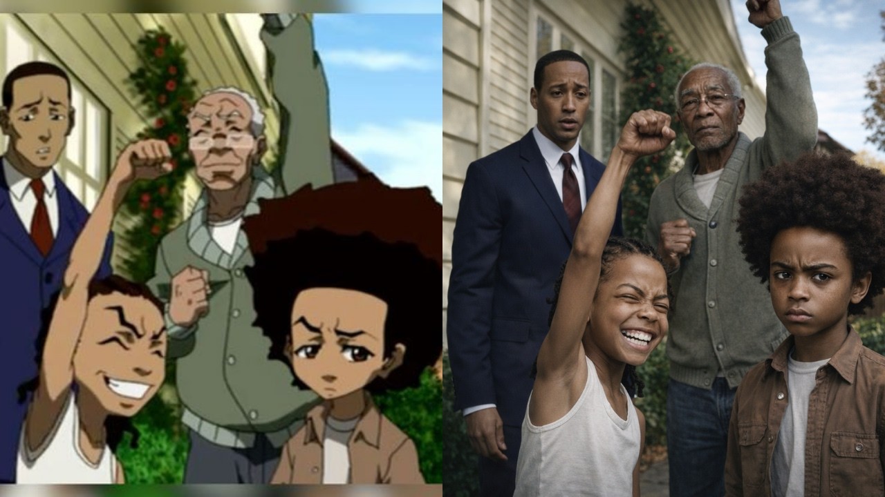 The Boondocks in Real Life 😮| Characters Reimagined in Real Life - YouTube