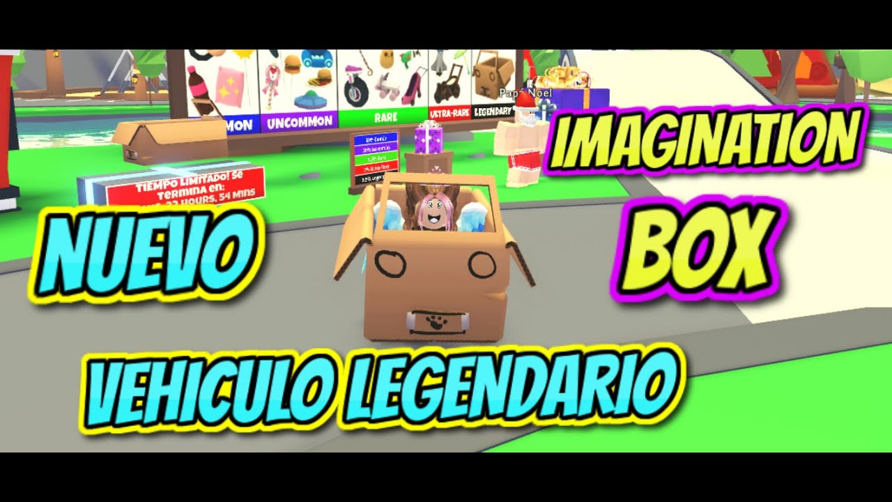 COMO CONSEGUIR EL NUEVO VEHÍCULO LEGENDARIO "IMAGINATION BOX" EN ADOPT ...