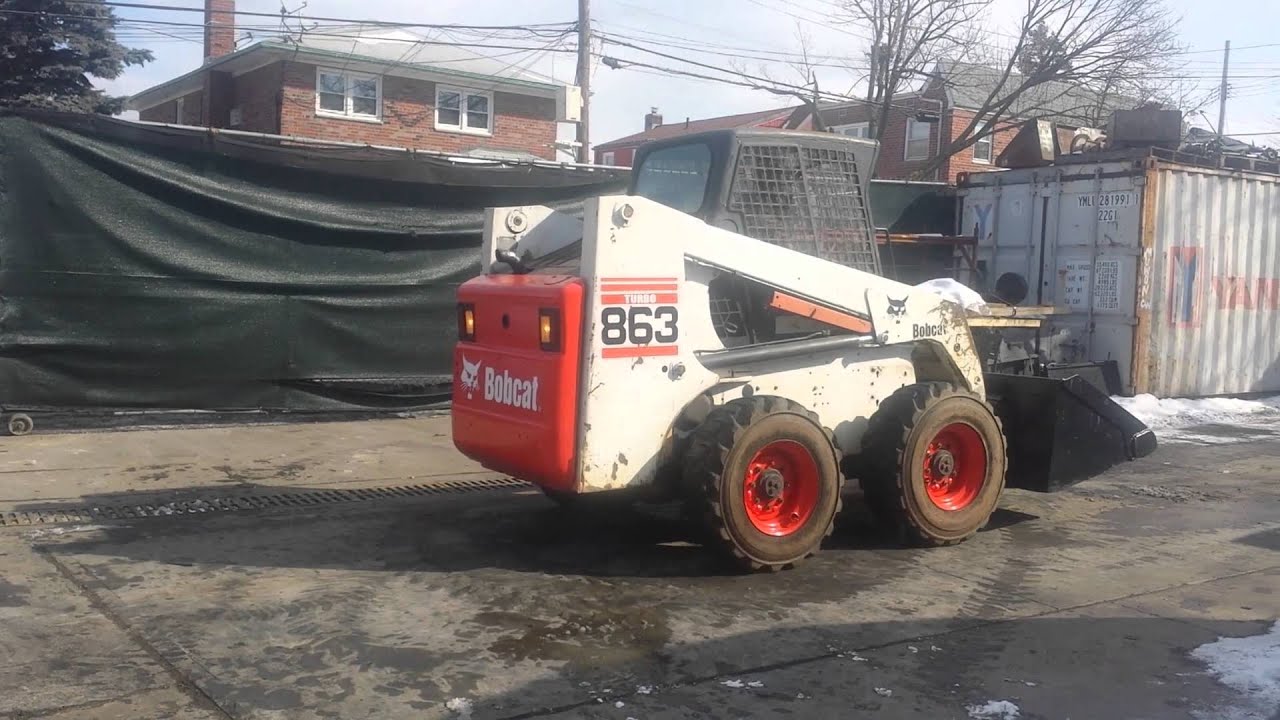 Bobcat 863 G Series - YouTube