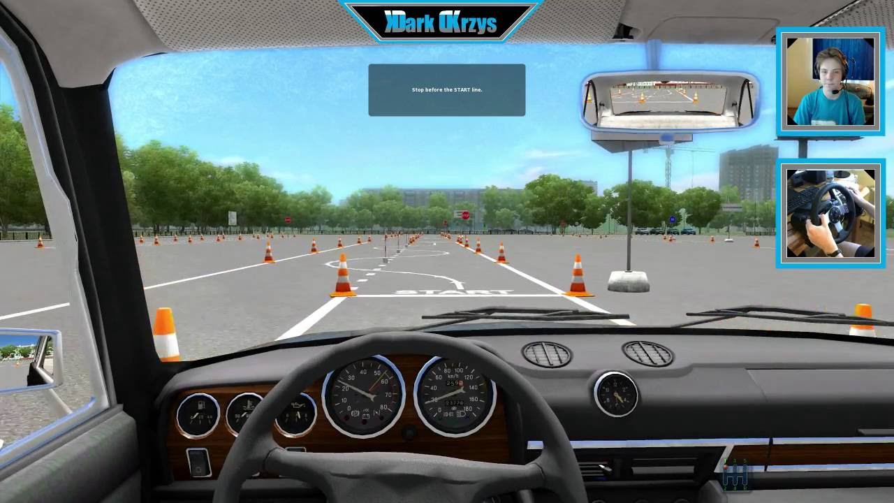 City Car Driving #8 "Test nerwów!" [LIVE] - YouTube