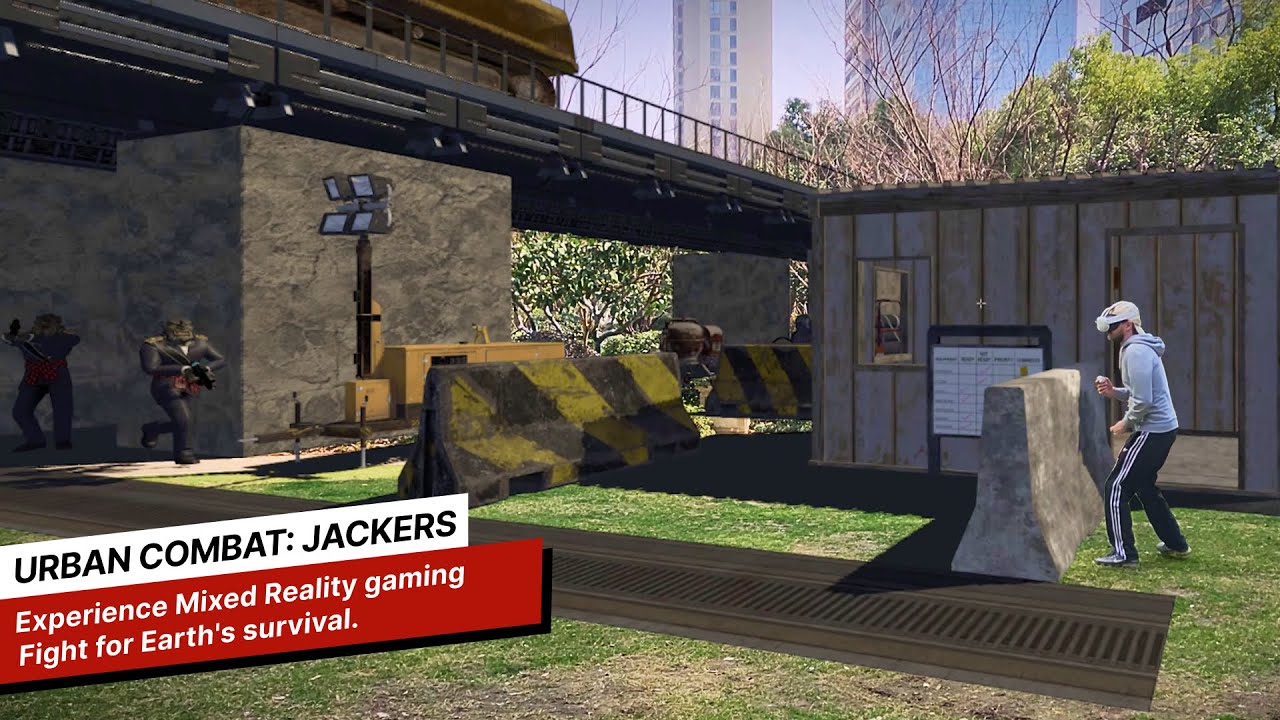 Urban Combat: Jackers Mixed Reality FPS campaign (Trailer 1) - YouTube