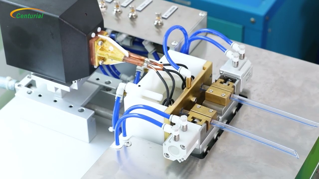 Endotracheal Tube Tip forming machine - YouTube