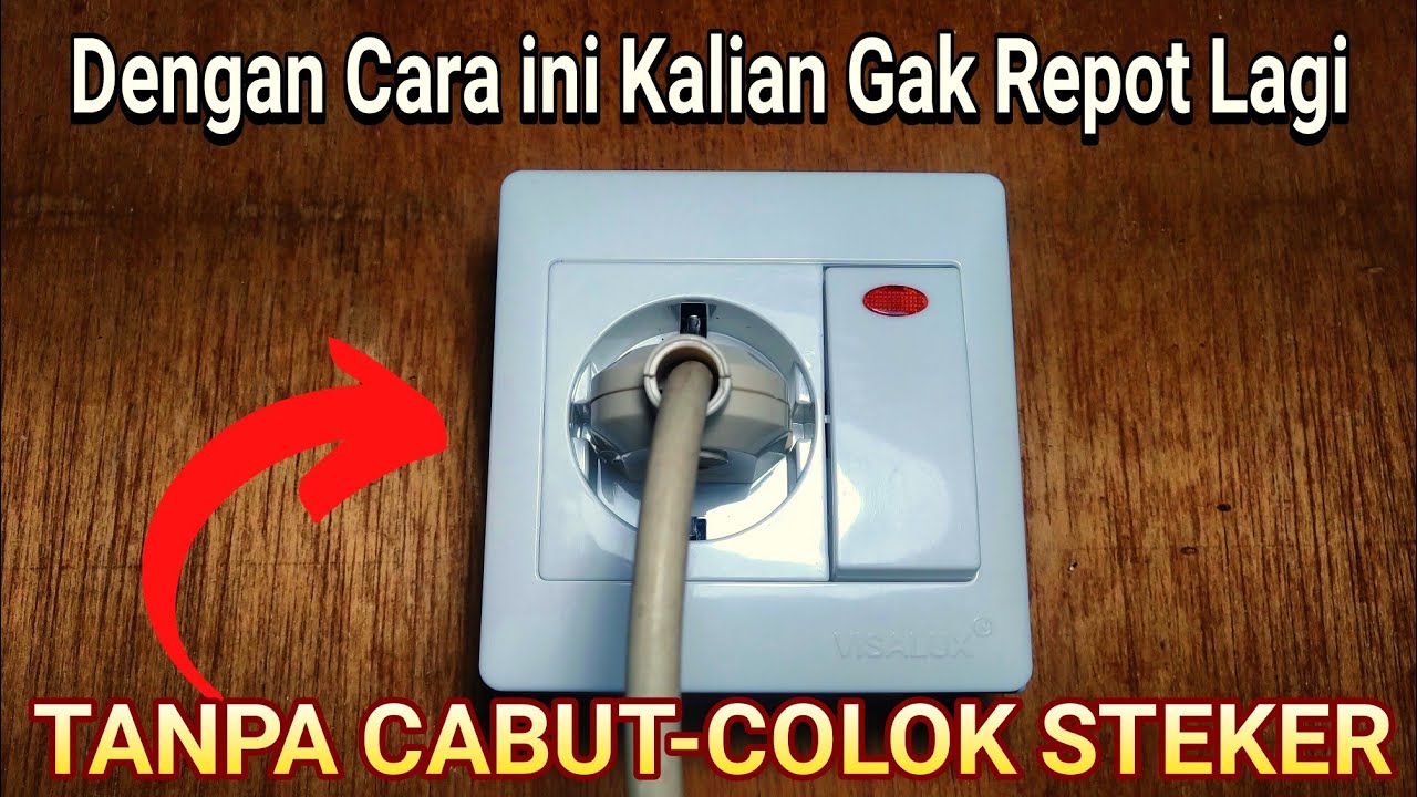 CARA MEMASANG STOP KONTAK SAKLAR ON OFF YANG BENAR BESERTA KABEL ...