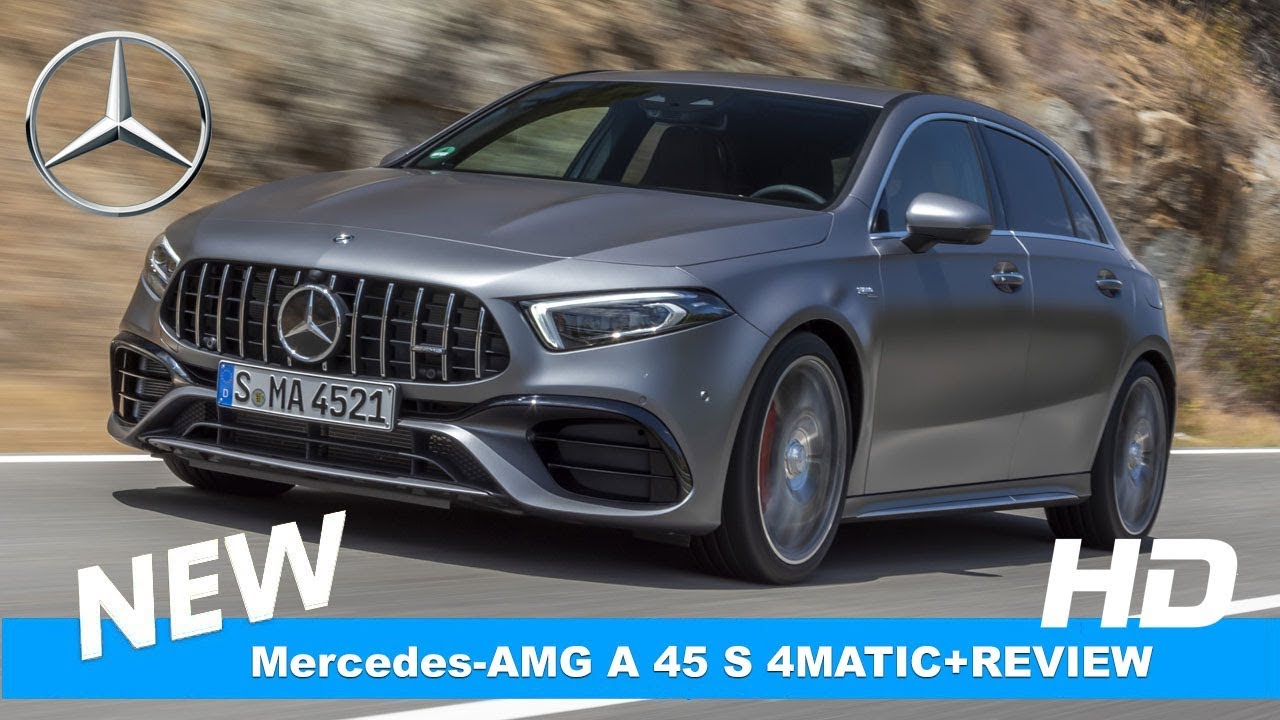 2020 Mercedes-AMG A45 S 4MATIC+ - FIRST REVIEW DRIVE DRIFT - YouTube