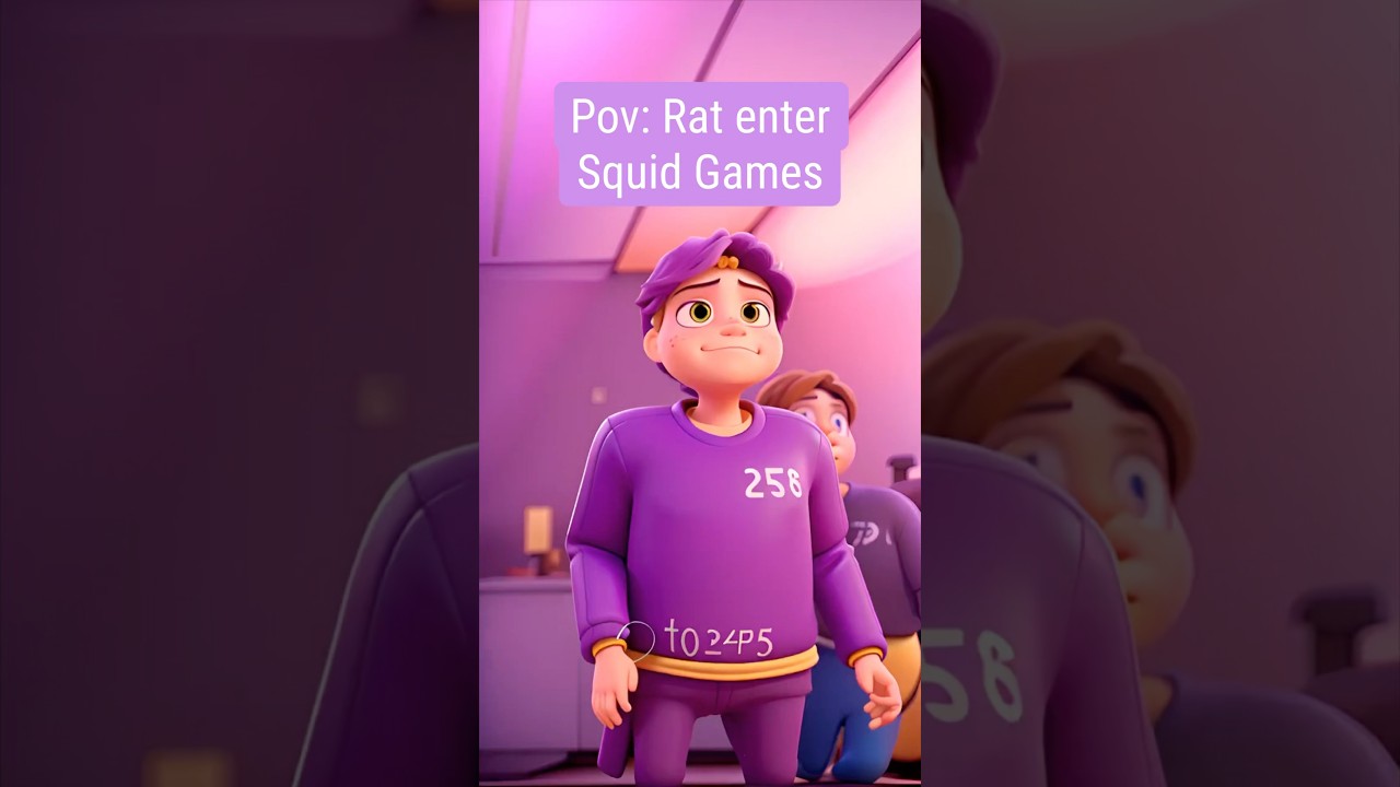 Rat enters squid games Meme Animation 🚀MiniCaricature👽 #shorts - YouTube