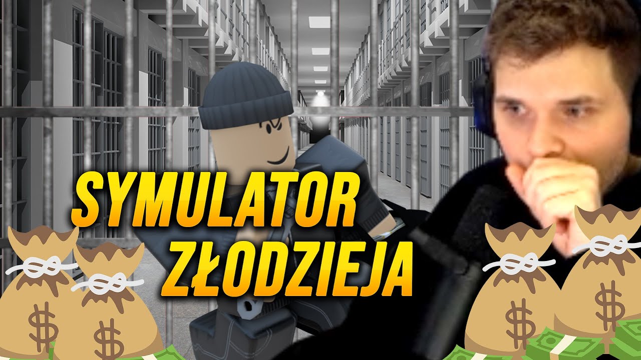 GUCIO | ROBLOX | SYMULATOR ZŁODZIEJA W ROBLOX | NAJLEPSZE MOMENTY ...