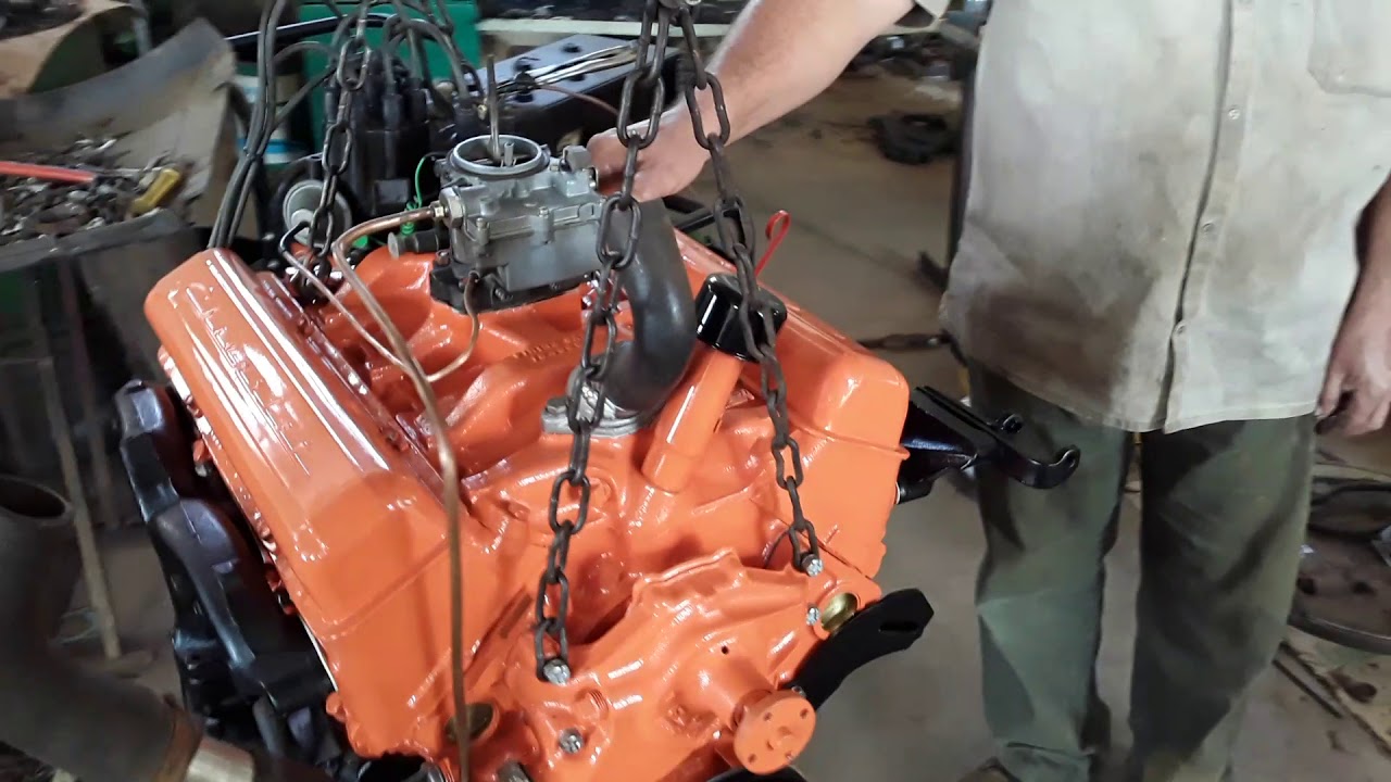 Motor Chevrolet 283 - YouTube