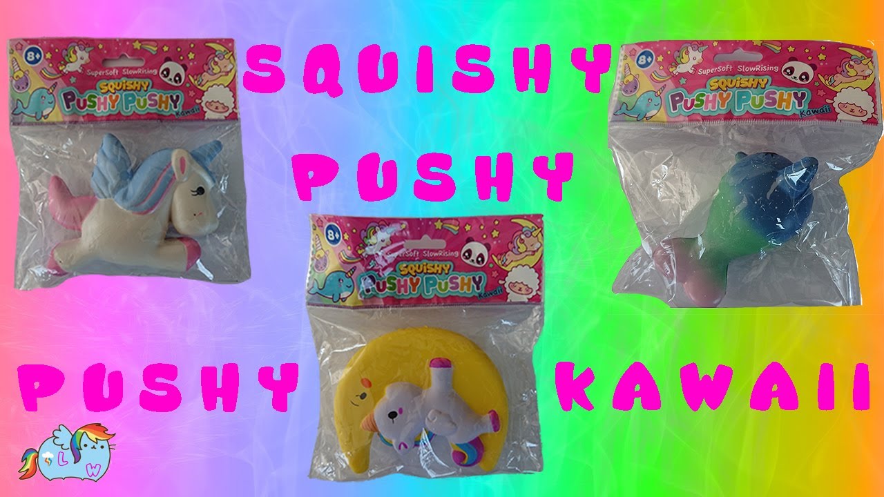 Squishy Pushy Pushy Kawaii - YouTube