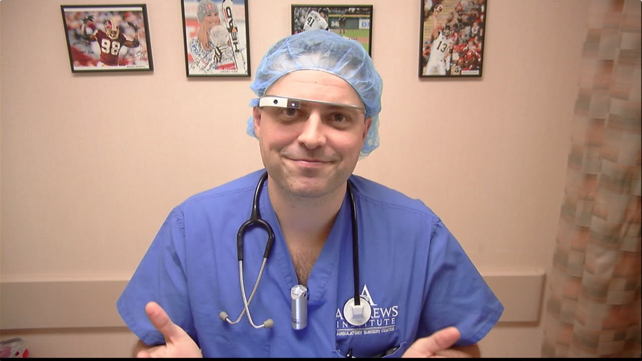 Interscalene Catheter with Google Glass - YouTube