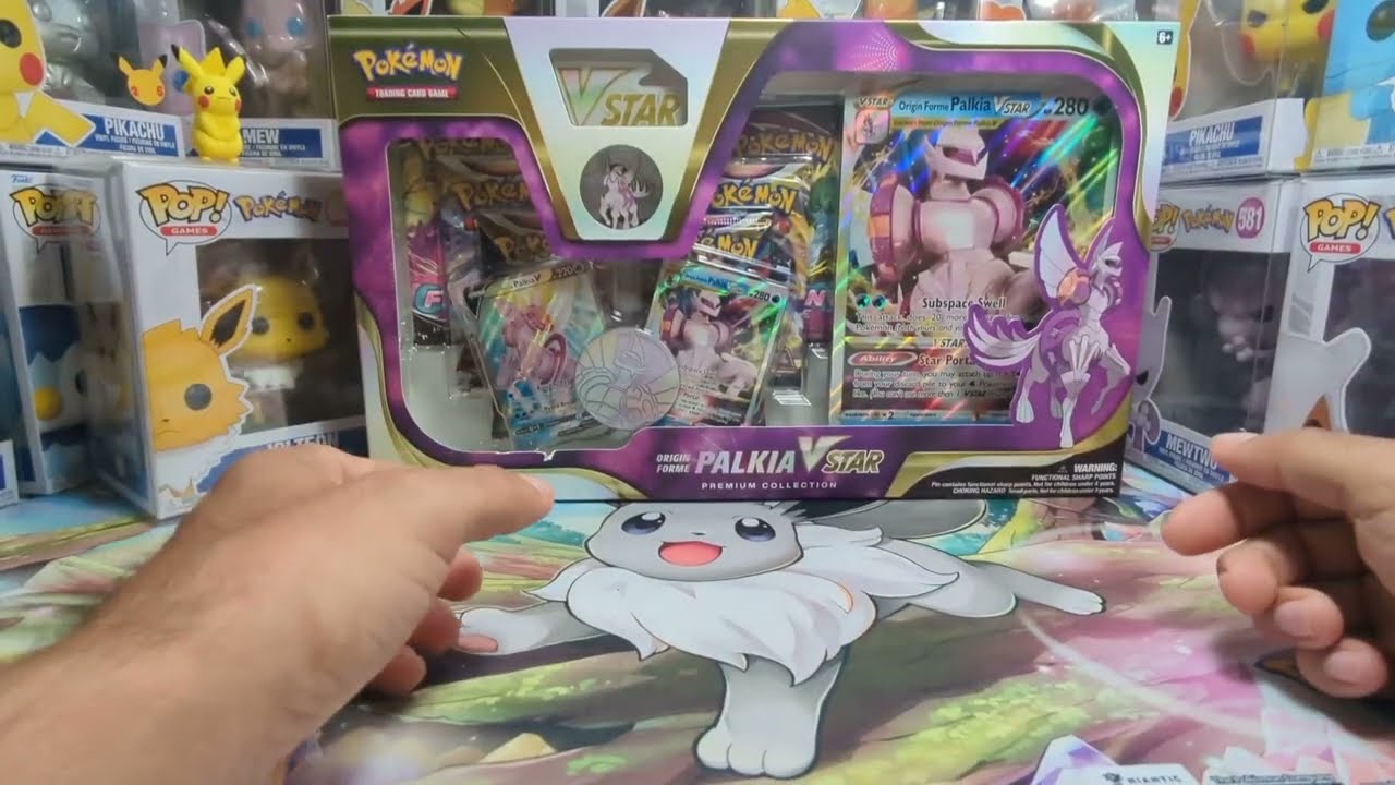 New Origin Forme Palkia VSTAR Premium Collection Box! - YouTube