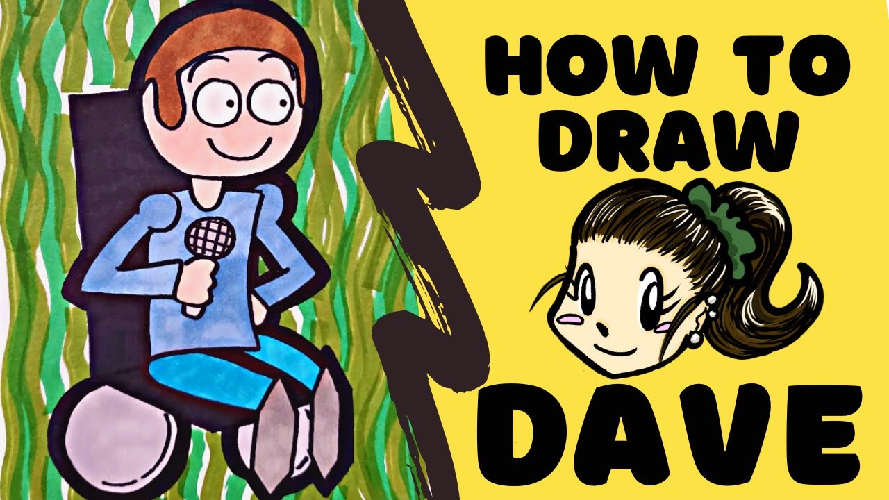 HOW TO DRAW - Dave (Friday Night Funkin') - YouTube