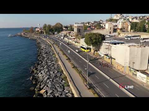 41. Vodafone maratonu drone kaydı