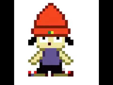Drawing Pixel Parappa - YouTube