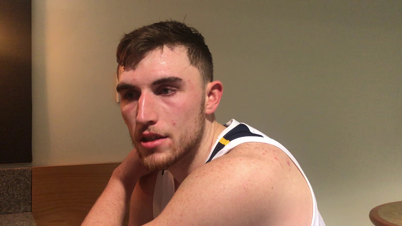 WVU F Logan Routt | 11/22/19 | Boston | WVSN - YouTube