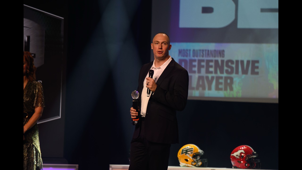 CFL Awards 2025: Mathieu Betts MODP Full Speech - YouTube