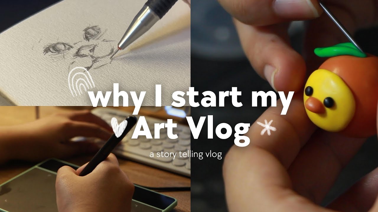 What pushes me to create my art vlog & overcoming creative burn out ...