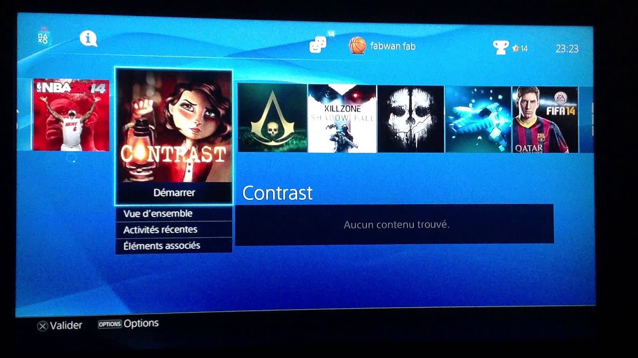 PS4 MENU + APERCU GRAPHISME - YouTube