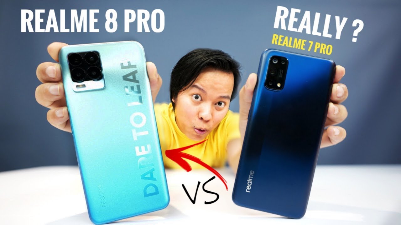 Realme 8 Pro Unboxing & Comparison with Realme 7 Pro : Upgrade or ...