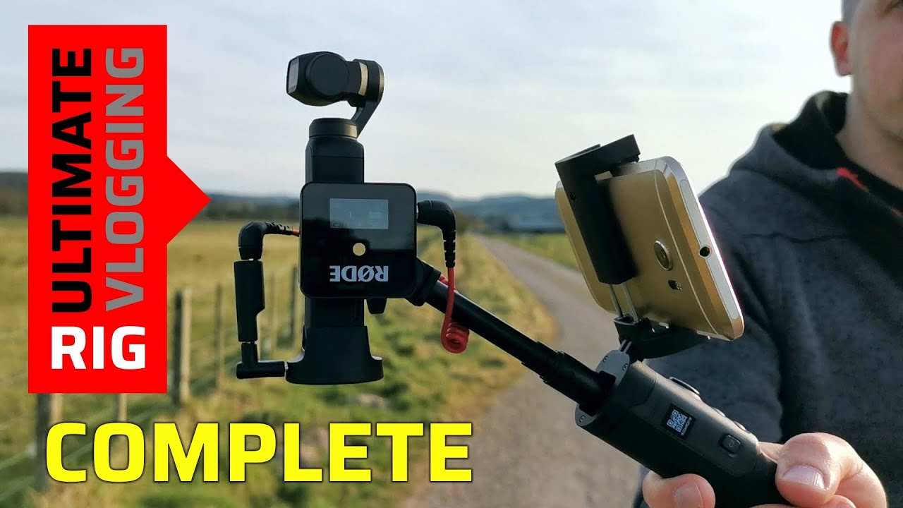 DJI Osmo Pocket Ultimate Wireless Vlogging Rig is finally complete ...