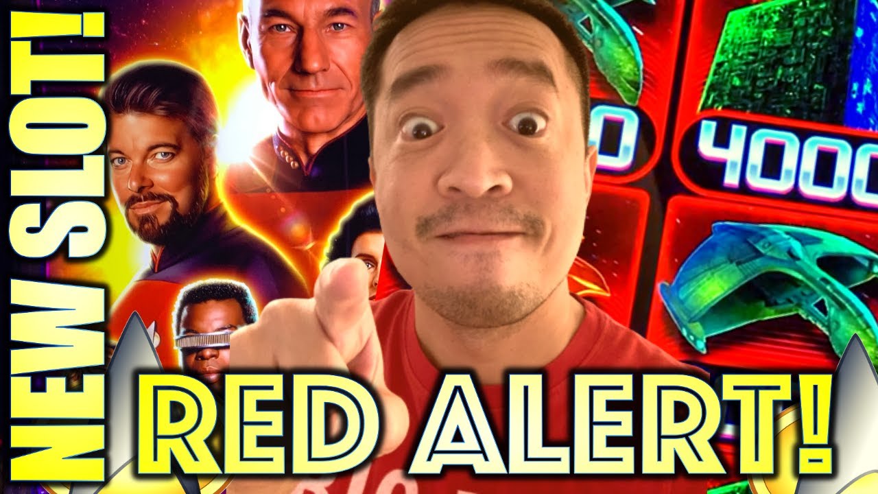 ★NEW SLOT!★ WARP 9! ENGAGE!! STAR TREK THE NEXT GENERATION Slot Machine ...