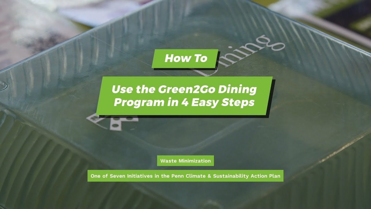 Green2Go at Penn - YouTube