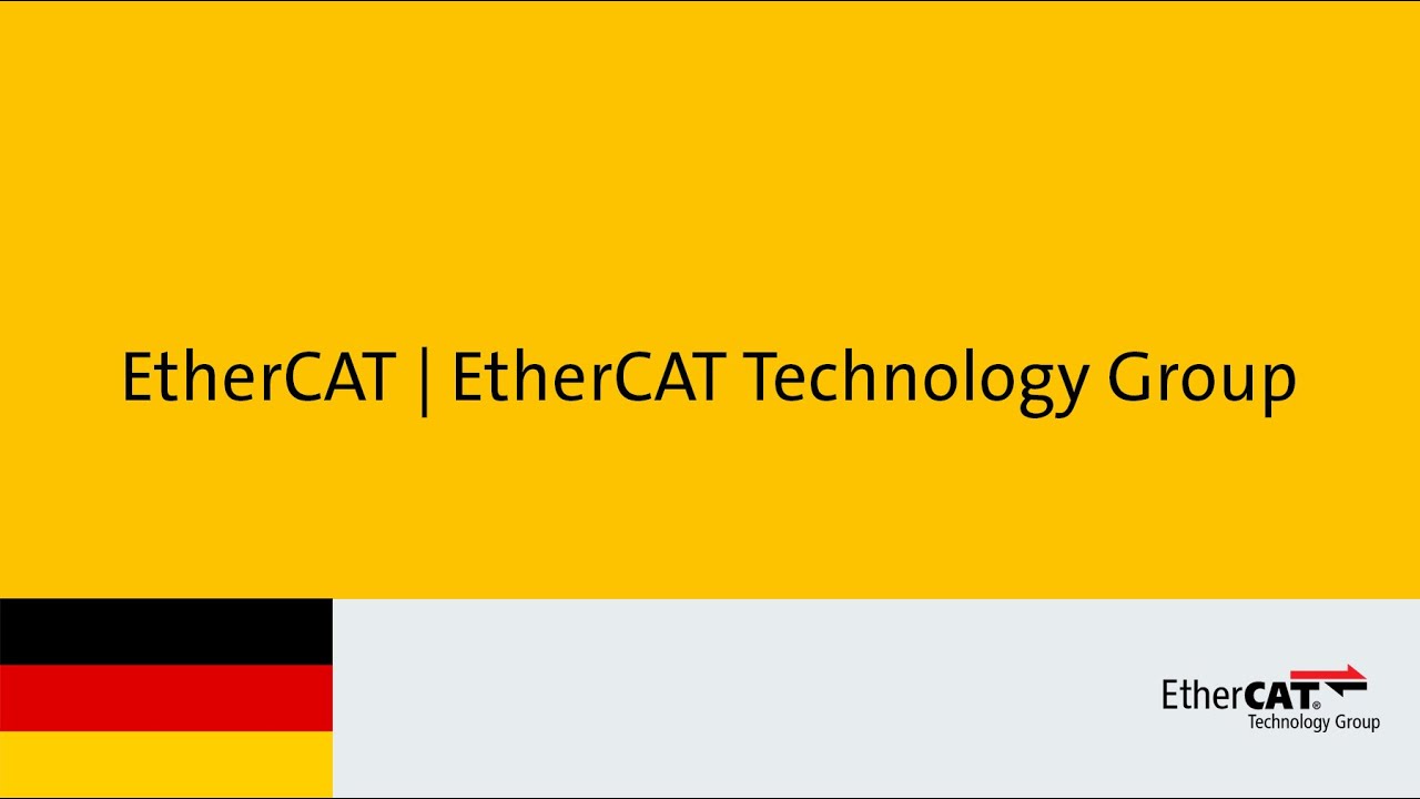 EtherCAT Technology Group - in 2 Minuten - YouTube