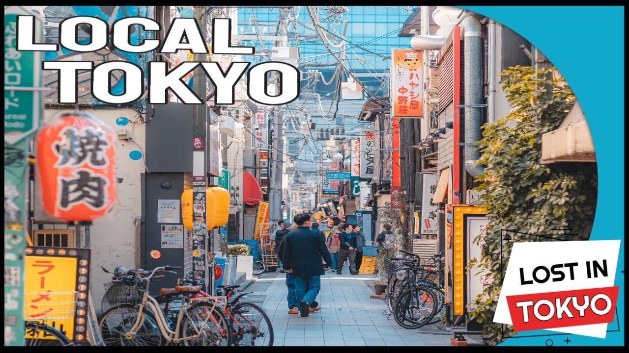 Exploring Local Tokyo - Nakai station to Shinjuku [LIVE] Street View ...