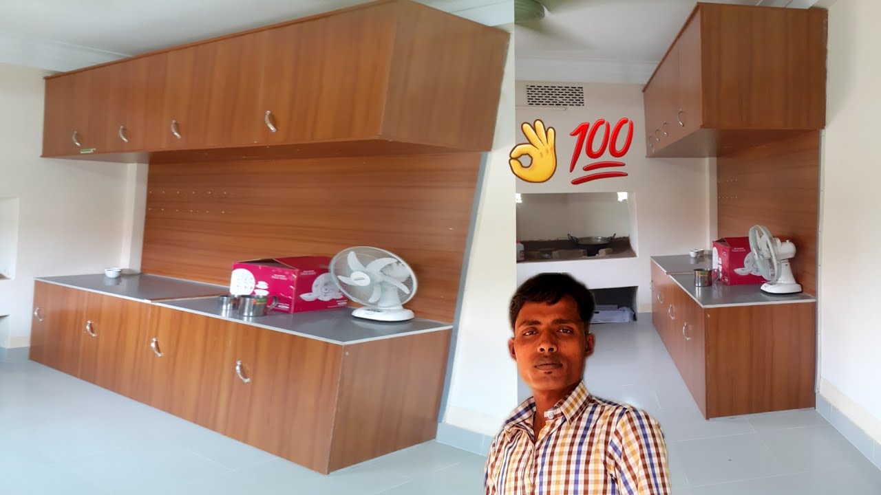 ranna ghorer design | Kitchen Cabinet Color ideas | ghorer design - YouTube