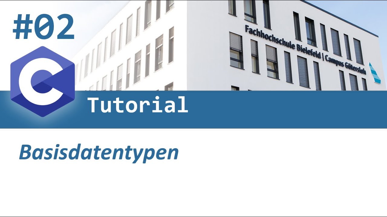 C-Programmierung #02: Basisdatentypen - YouTube