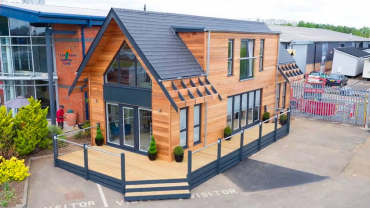 Amazing Unique The Loft Two-Storey Modular Home by Tingdene - YouTube