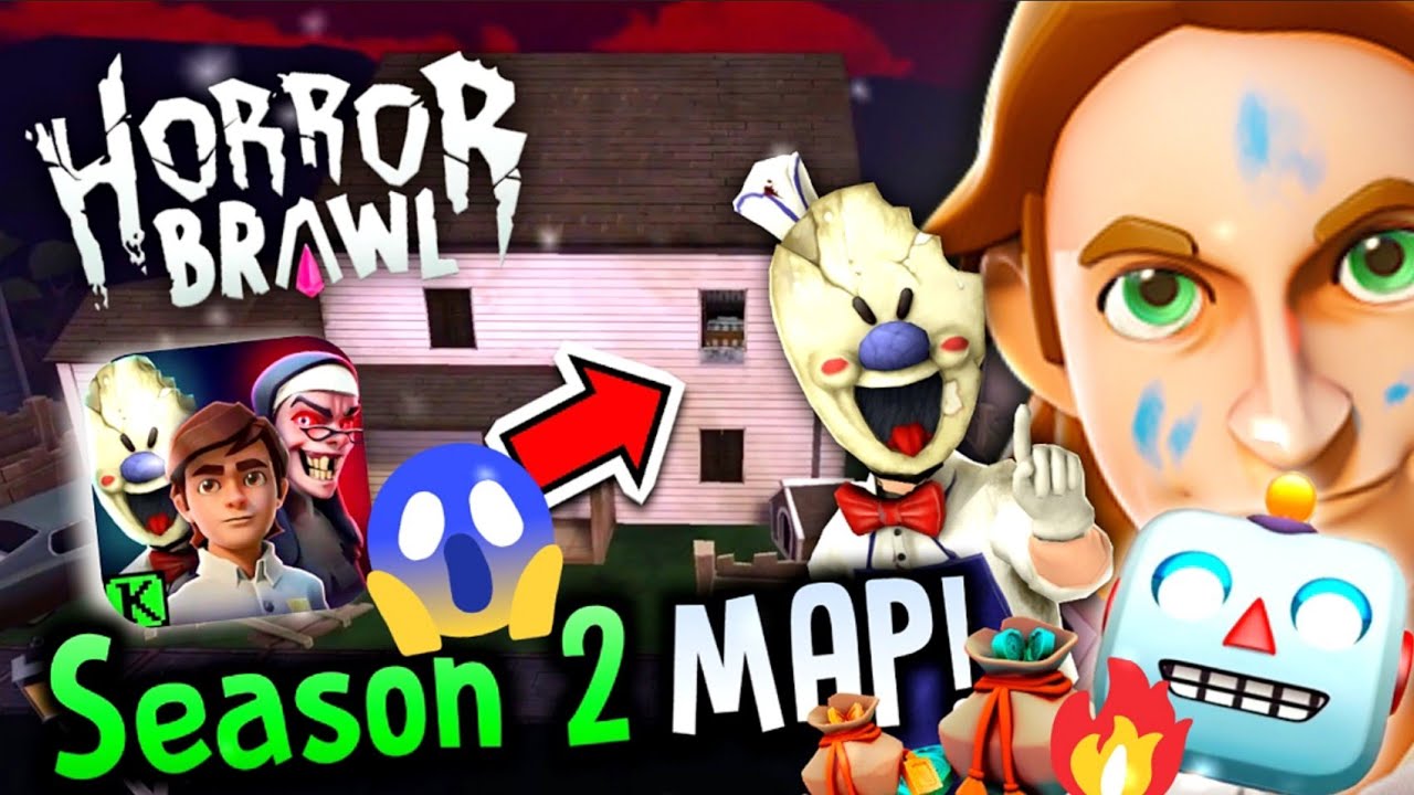 Ice Scream NEIGHBOURHOOD MAP Coming In Horror Brawl SEASON 2! | Rod ...