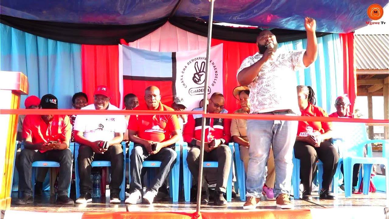 🔴LIVE; KATIBU MKUU CHADEMA JOHN MNYIKA, MSIGWA, HECHE NA SUZANI. MNYIKA ...