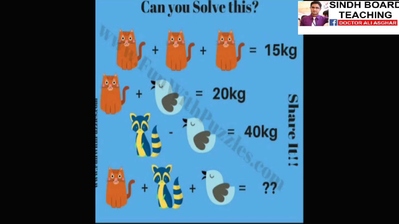 Can you Solve it ?? - YouTube
