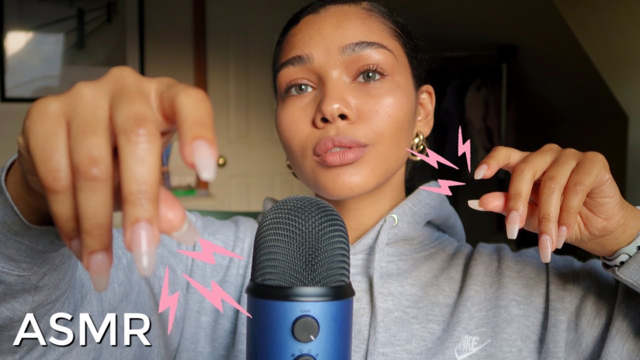 Asmr Fast And Aggressive Moisturized Hand Sounds With Mouth Sounds