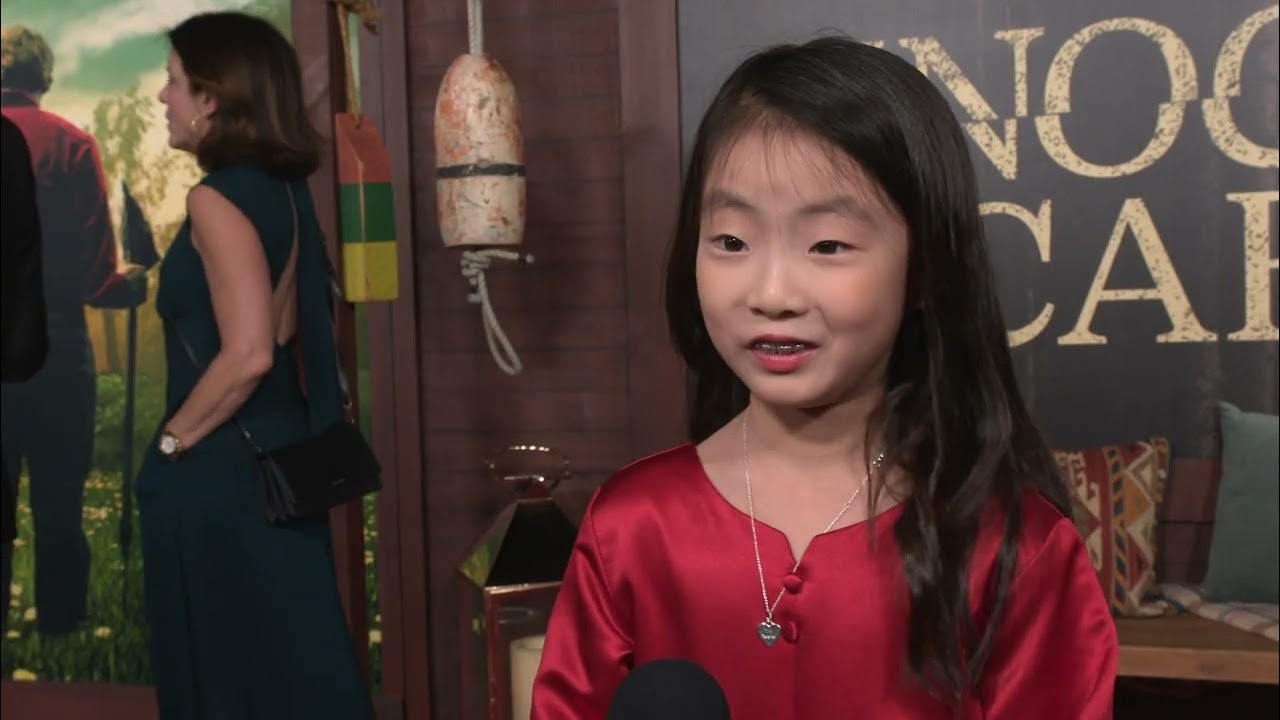 Knock at the cabin New York World Premiere - itw Kristen Cui (Official Video) - YouTube