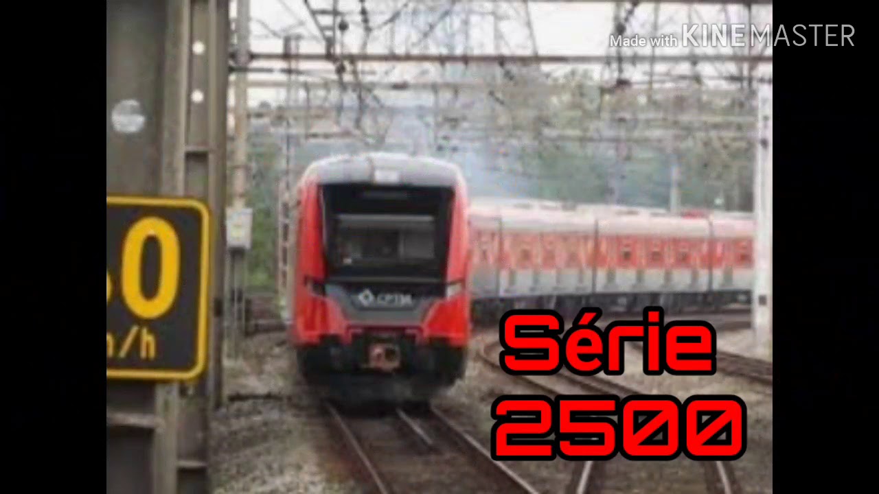 Trem Série 2500 da CPTM - Portal da Mobilidade - YouTube