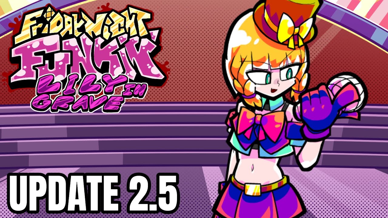 Friday Night Funkin' - Lily in Grave (V2.5 UPDATE!) - YouTube