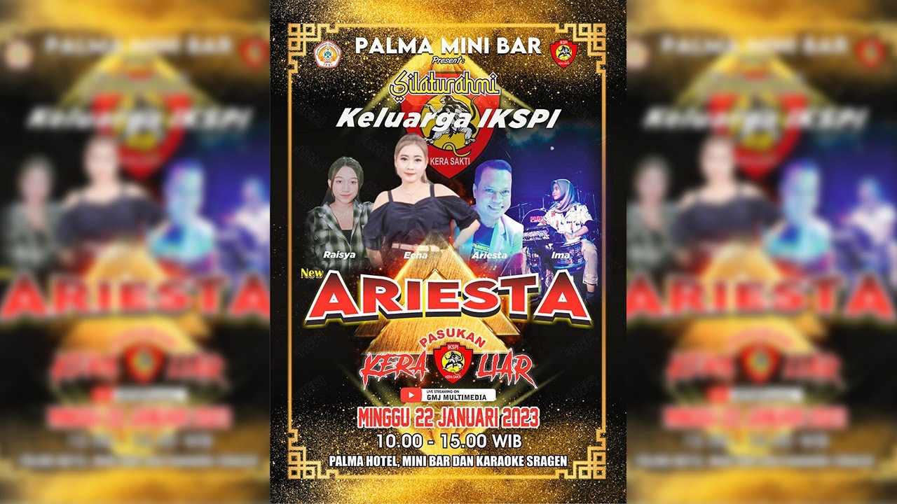 🔴Live Streaming Silaturahmi Keluarga IKSPI - Cs.Ariesta - Palma Audio ...