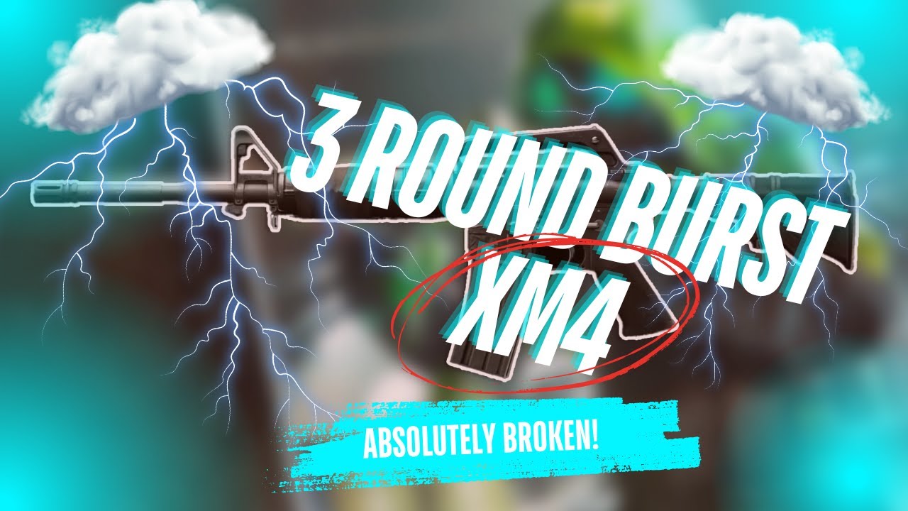 NEW *BROKEN* 3 ROUND BURST XM4! (XM4 Class Setup) - YouTube