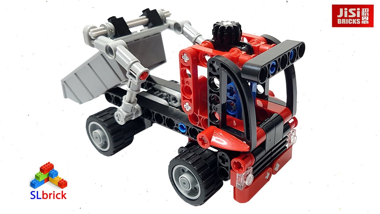 JISI Tech Brick 3345 Container Truck | Speed Build | SLBrick - YouTube