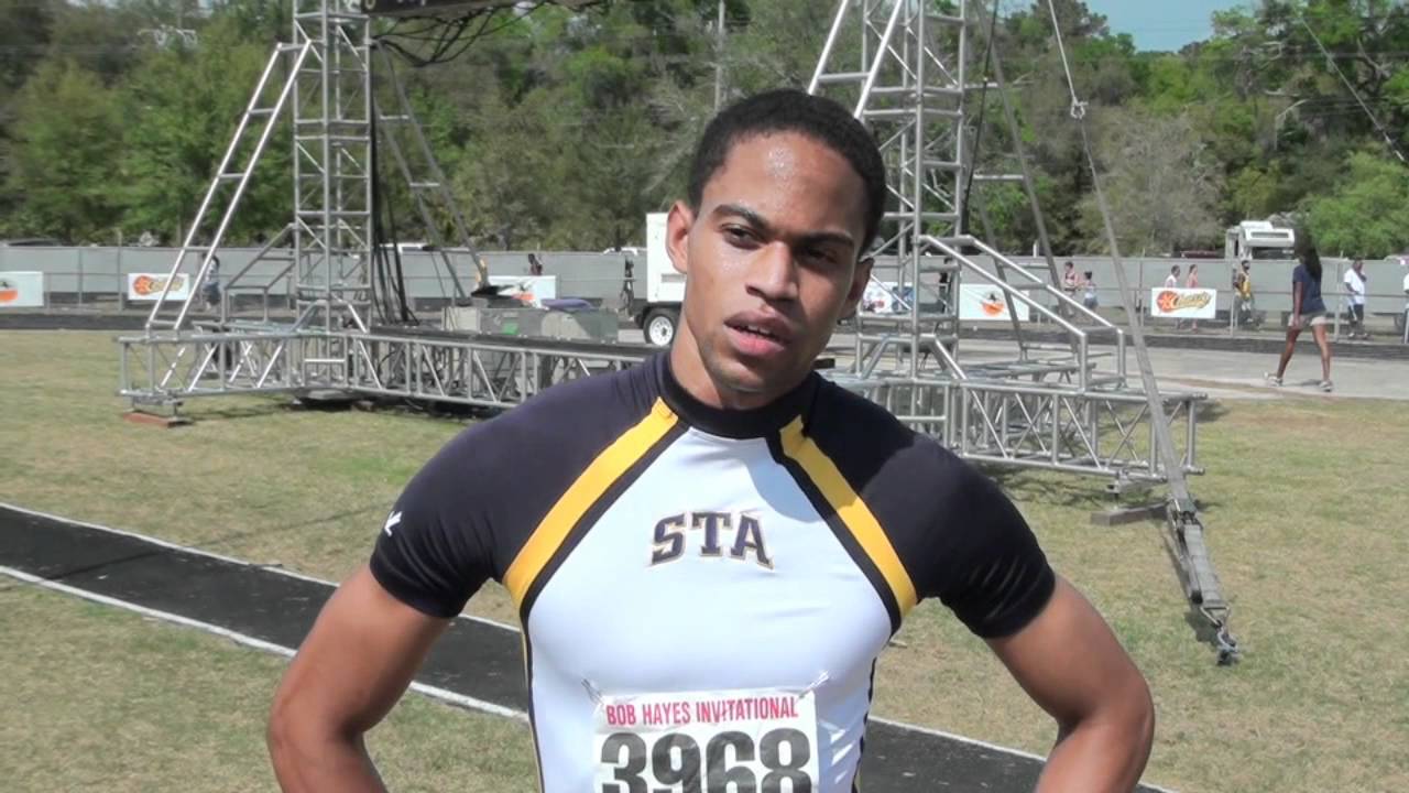 Bob Hayes 400M Champ Arman Hall - YouTube
