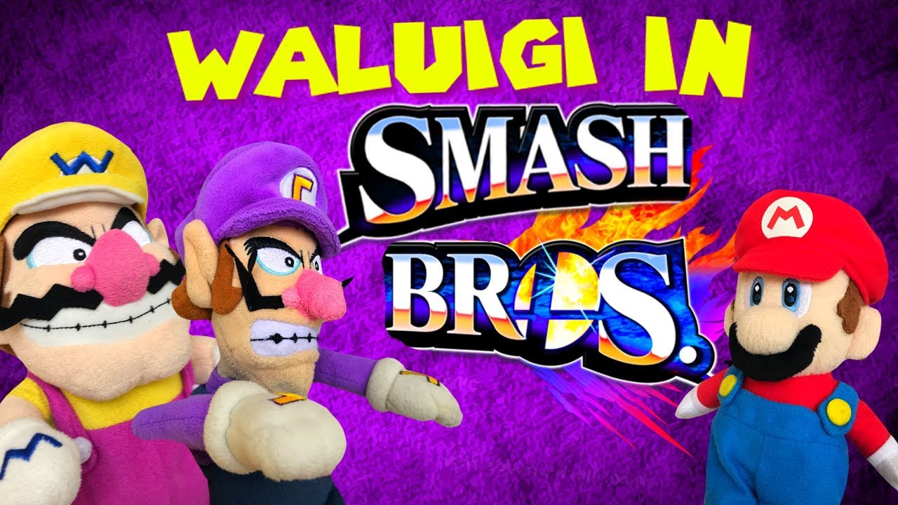 Waluigi In Smash Bros! - Super Mario Richie - YouTube