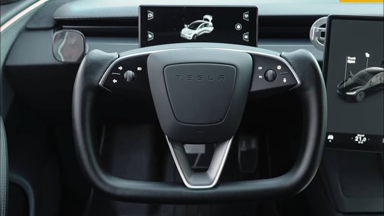 2024 Tesla Model 3 Highland NEW York Steering Wheel! - YouTube