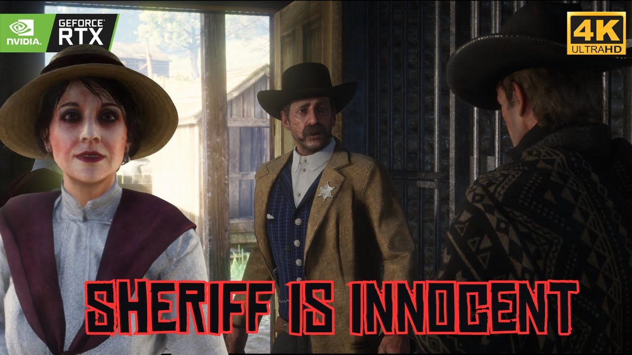 RDR2 - Actual proof that Sheriff Malloy is innocent and not a murderer ...