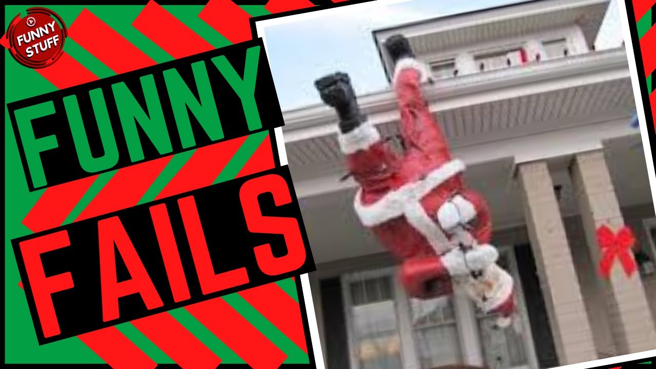 Funny Stuff - Funny Fails #57 - Christmas Fails - Try Not to Laugh ...