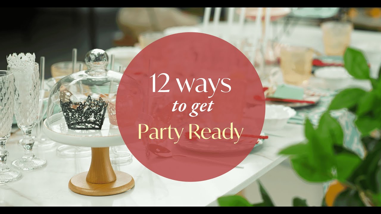 12 Ways to Get Party Ready | How to set up a Brunch Table | Make ...
