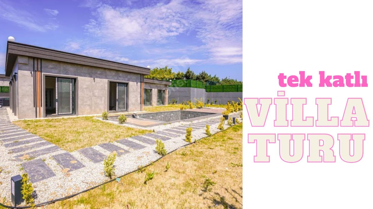 1,5 Milyon Dolarlık Tek Katlı Villalar ! 2 Ev Turu ! - YouTube