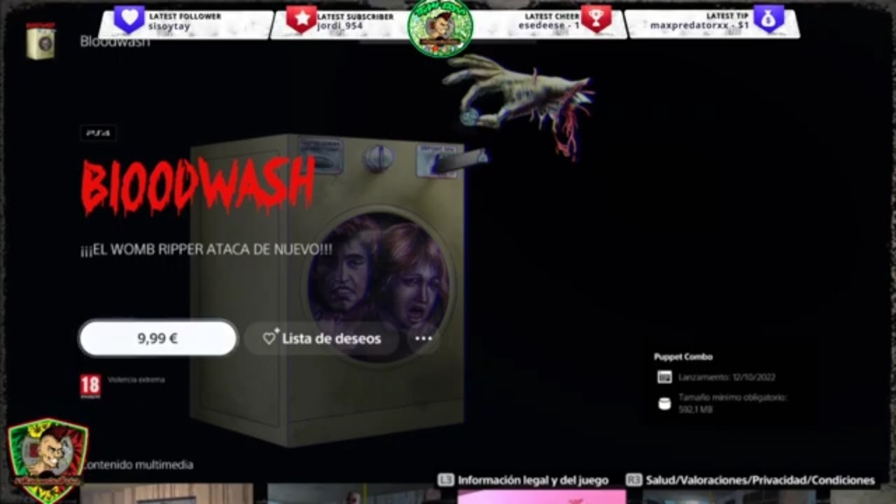 BloodWash - Official Trailer PS5 - - YouTube