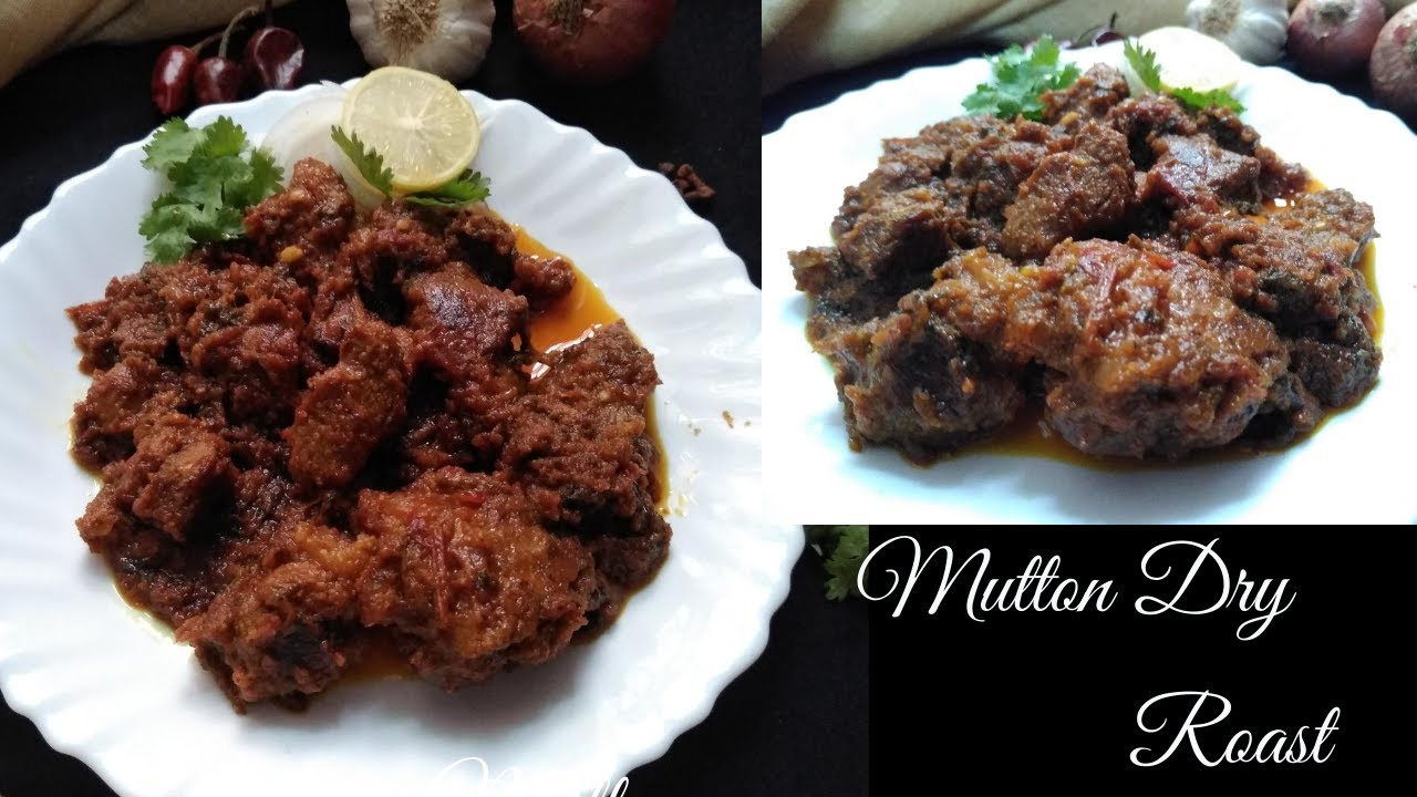 #Mutton Dry Roast|| South Indian Style Mutton Roast Recipe|| - YouTube