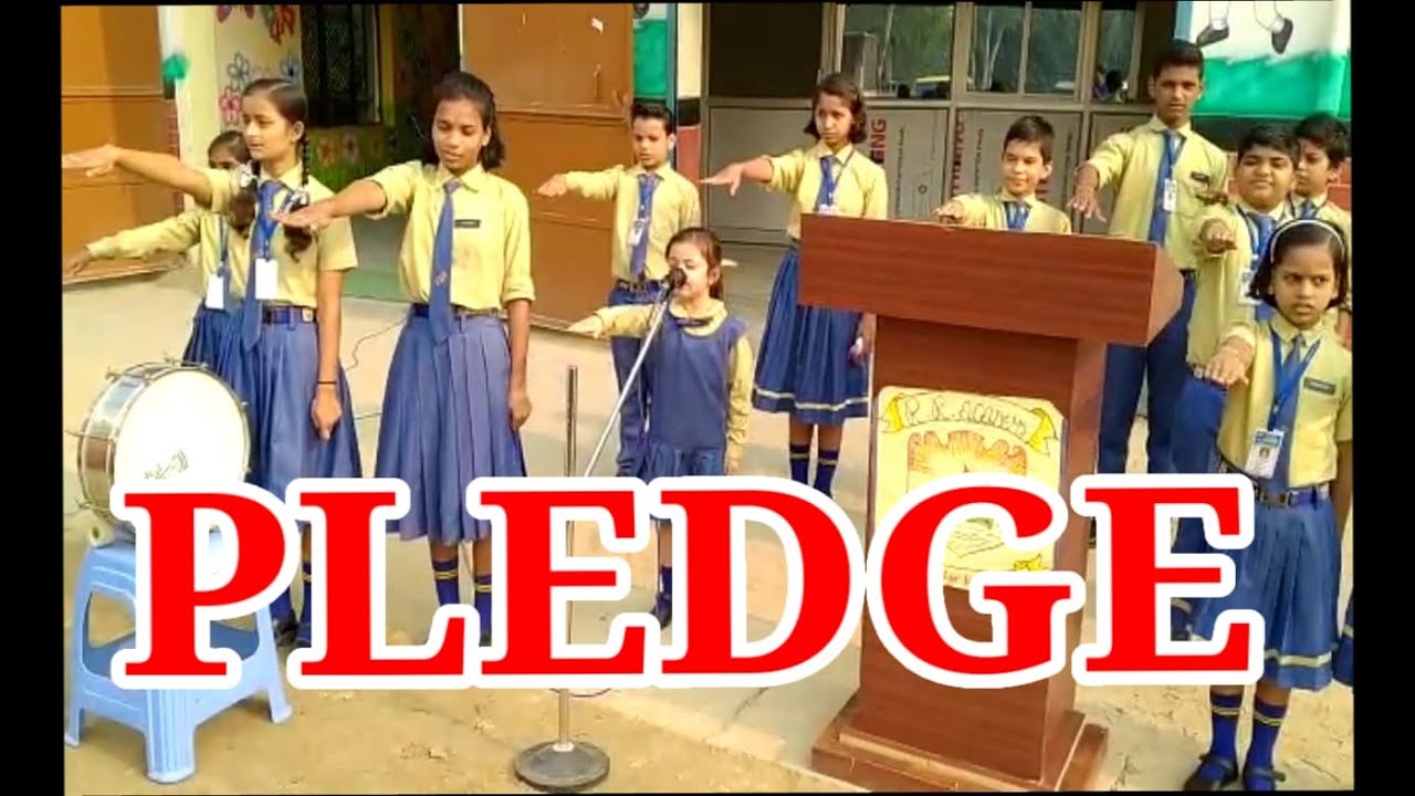 The Indian National Pledge ! राष्ट्रीय प्रतिज्ञा #India - YouTube